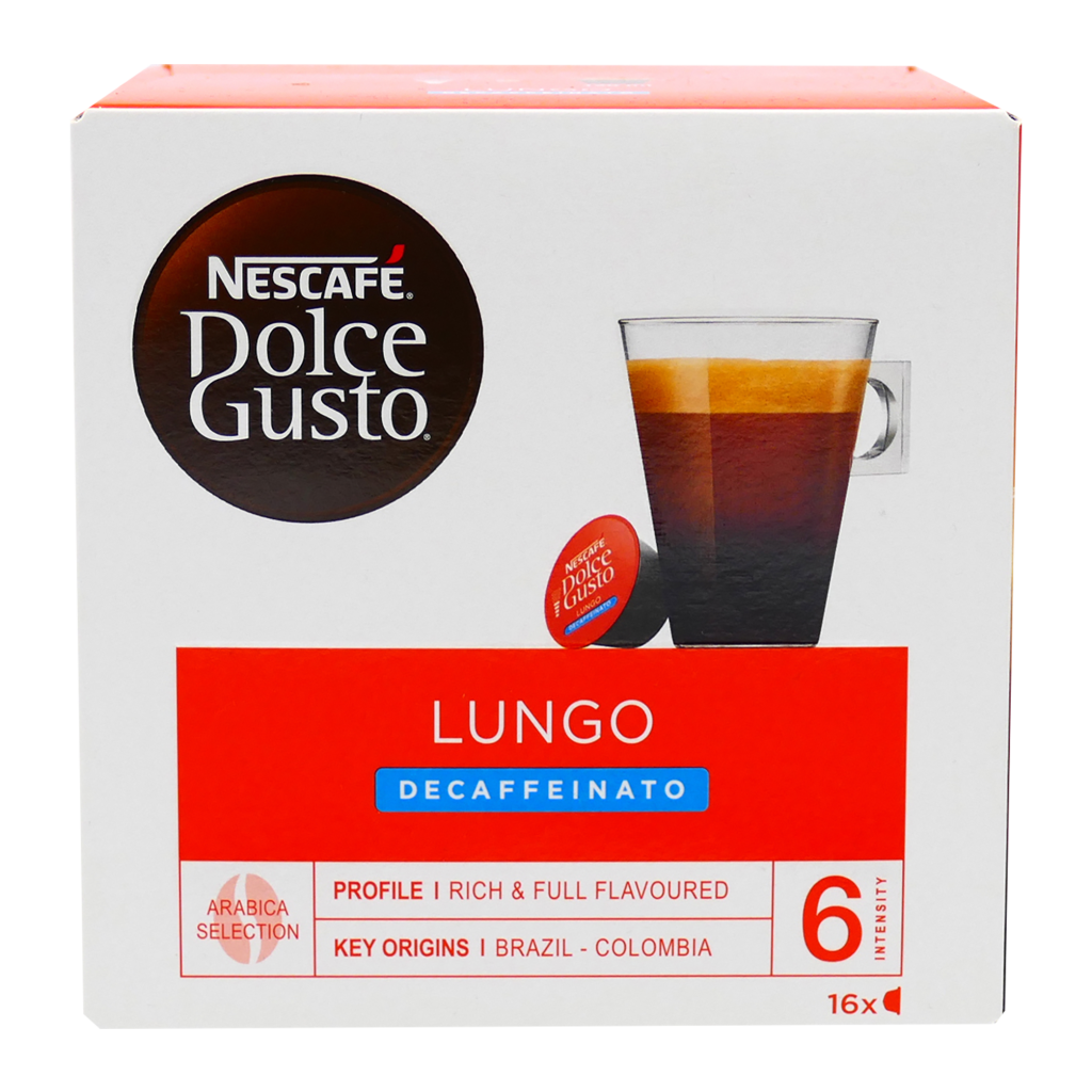 Nescafé Dolce Gusto Lungo Decaffeinato | Ter Huurne Holland Markt B.V.