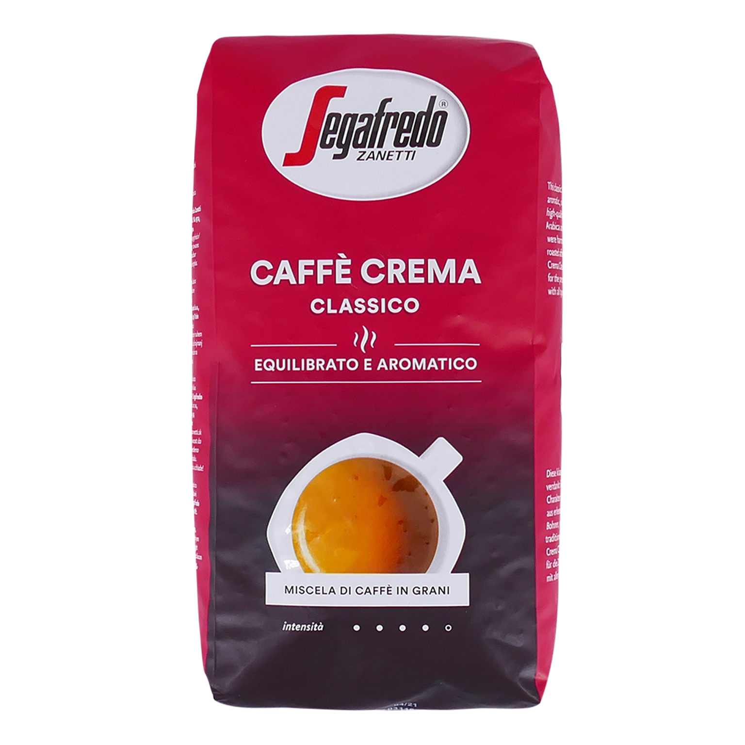 Segafredo Caffè Crema Classico | Ter Huurne Holland Markt B.V.